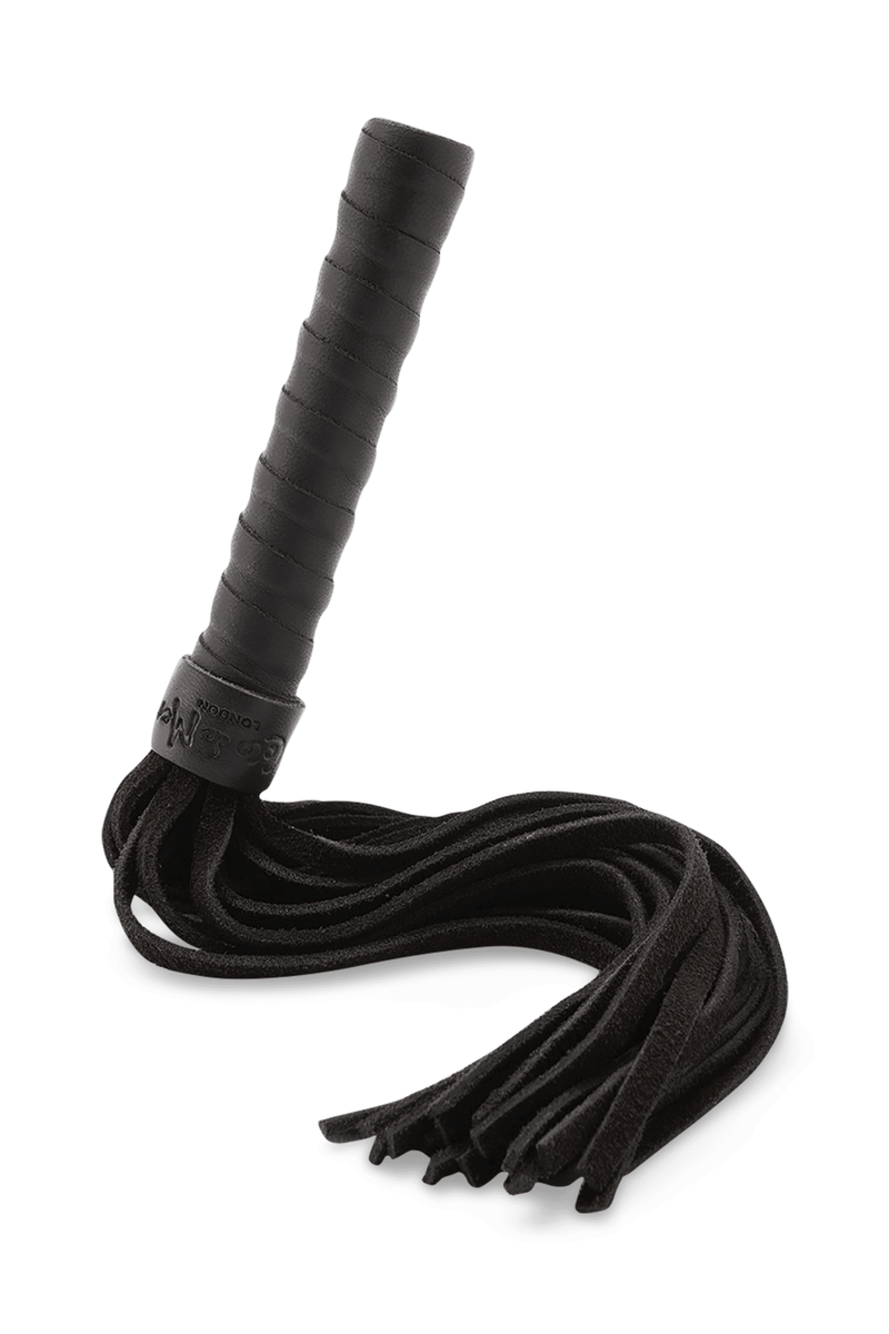 Black Leather Small Flogger – Playful Promises