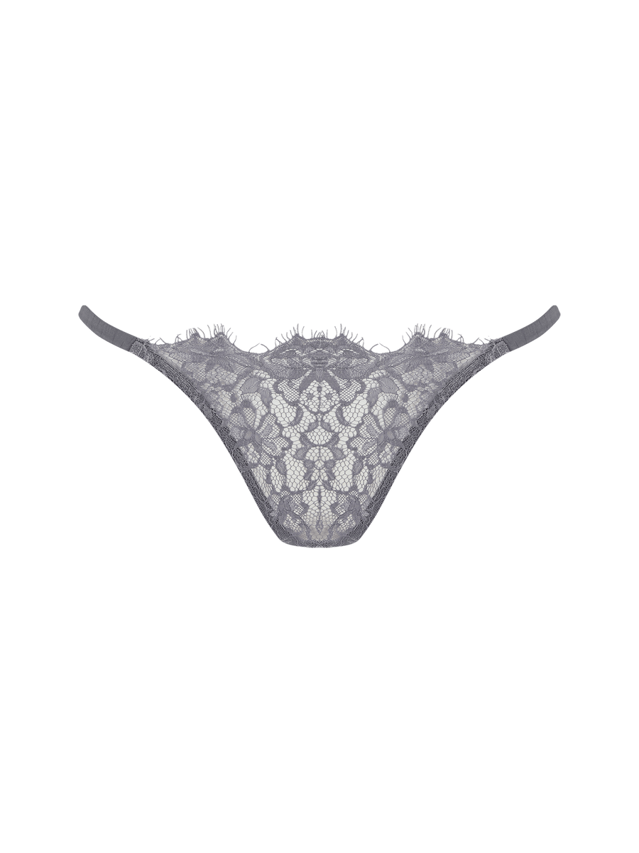 Isabella Grey Lace Open Back Brief – Playful Promises