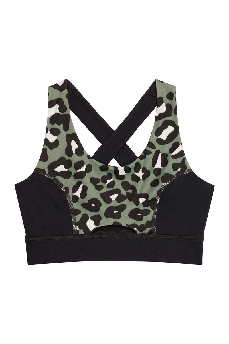 Wolf & Whistle Cross Back Bra Leopard Curve – Playful Promises